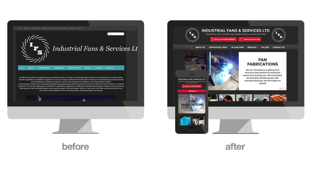 Industrial Fans & Services - GetSited